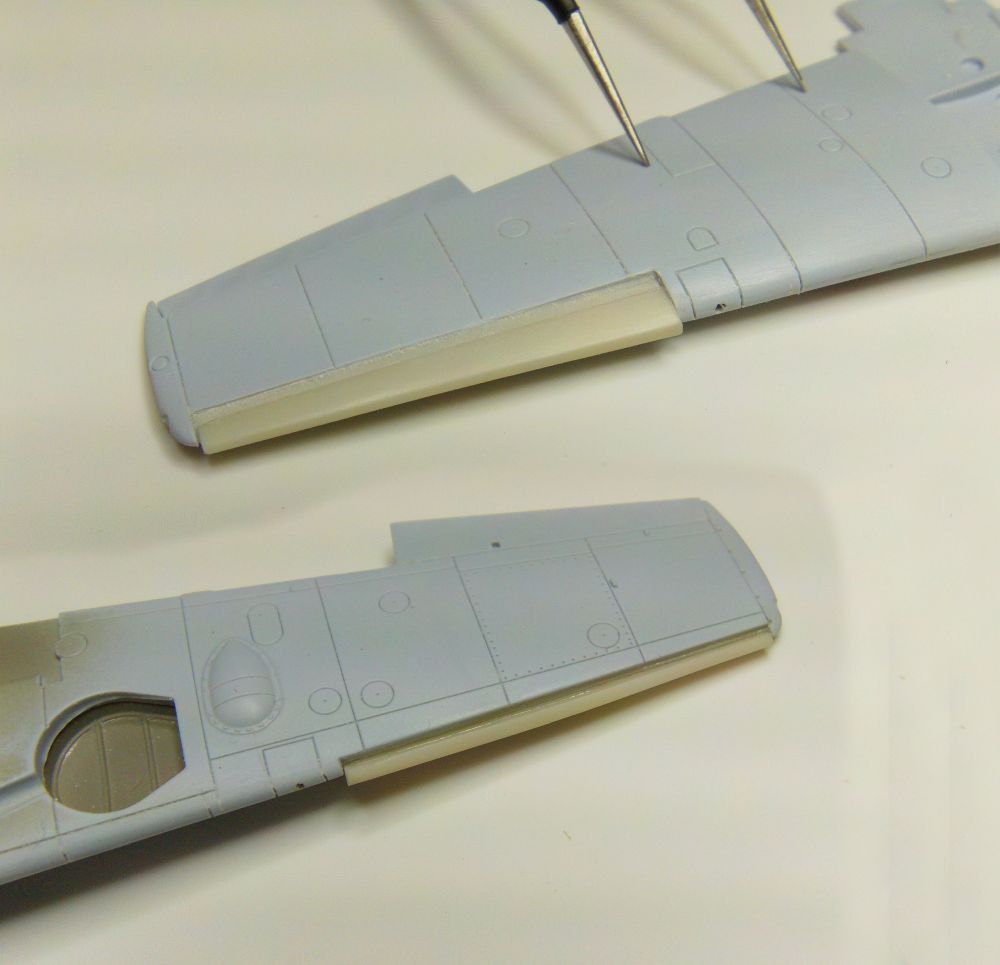 Airmodel - Bf 109 E leading edge slats conversion for AIRFIX kit